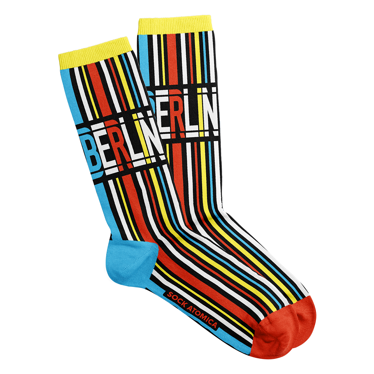 Berlin Bold Stripes – Sock Atomica