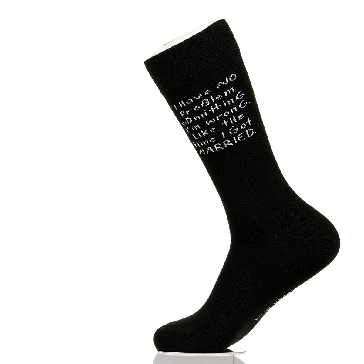 I Have No Problem Admitting I'm Wrong – Sock Atomica