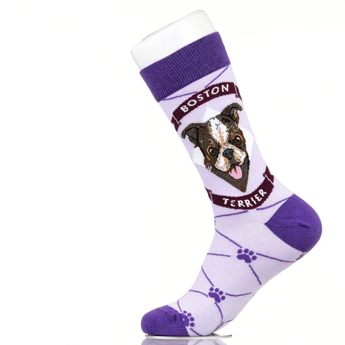 Boston Terrier | Argyle Pups – Sock Atomica