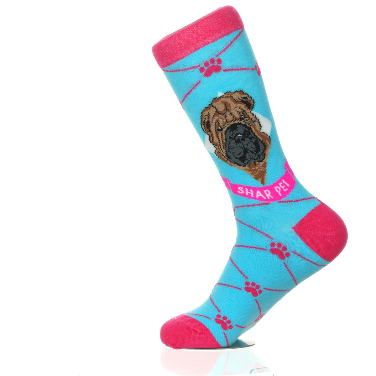 Shar Pei | Argyle Pups – Sock Atomica