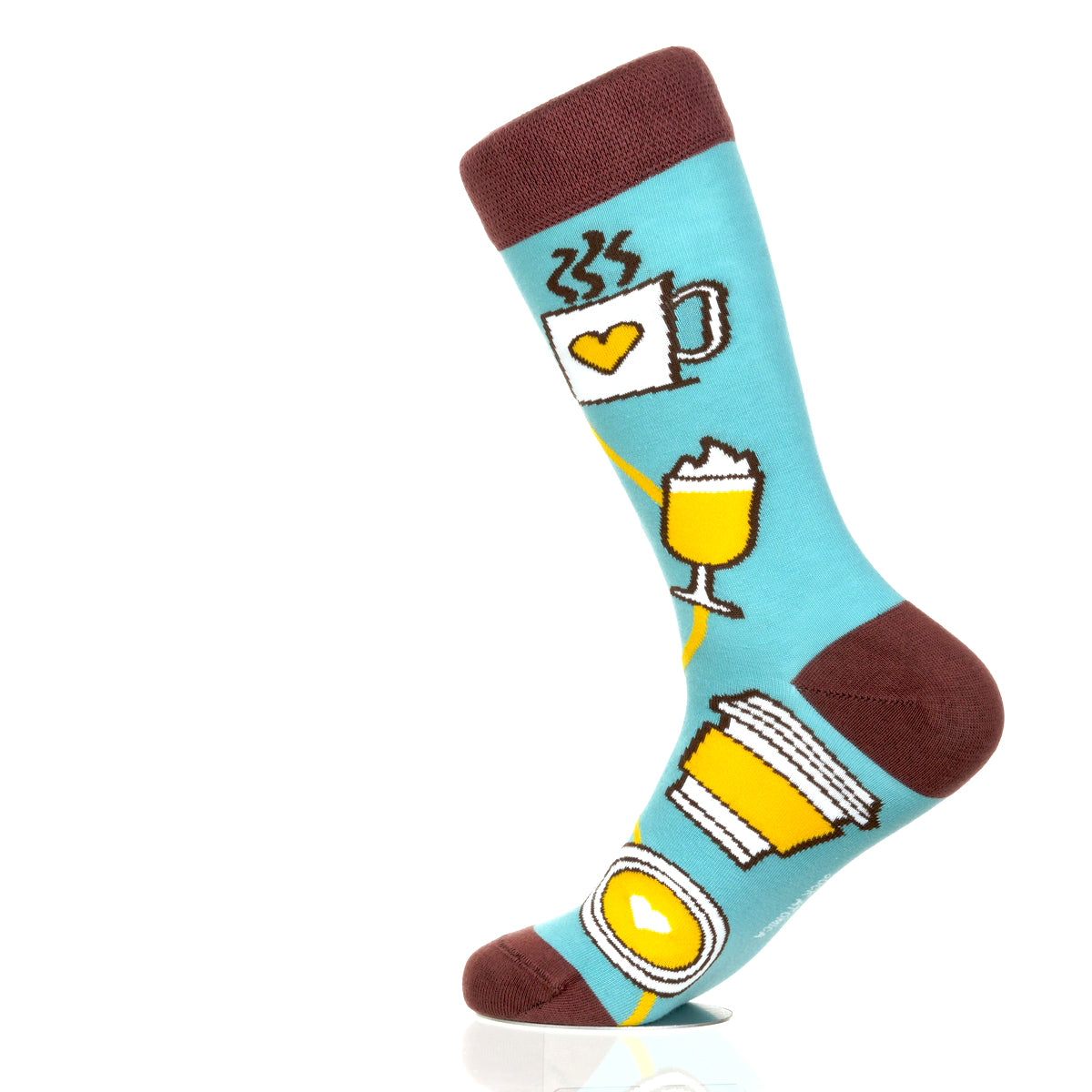 Coffee Collage – Sock Atomica