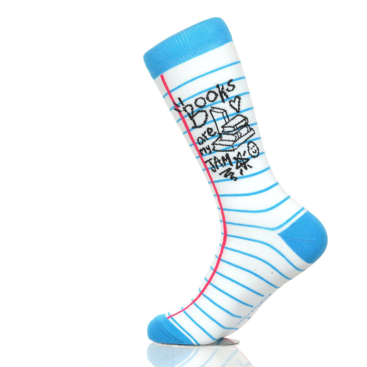 Books Are My Jam – Sock Atomica