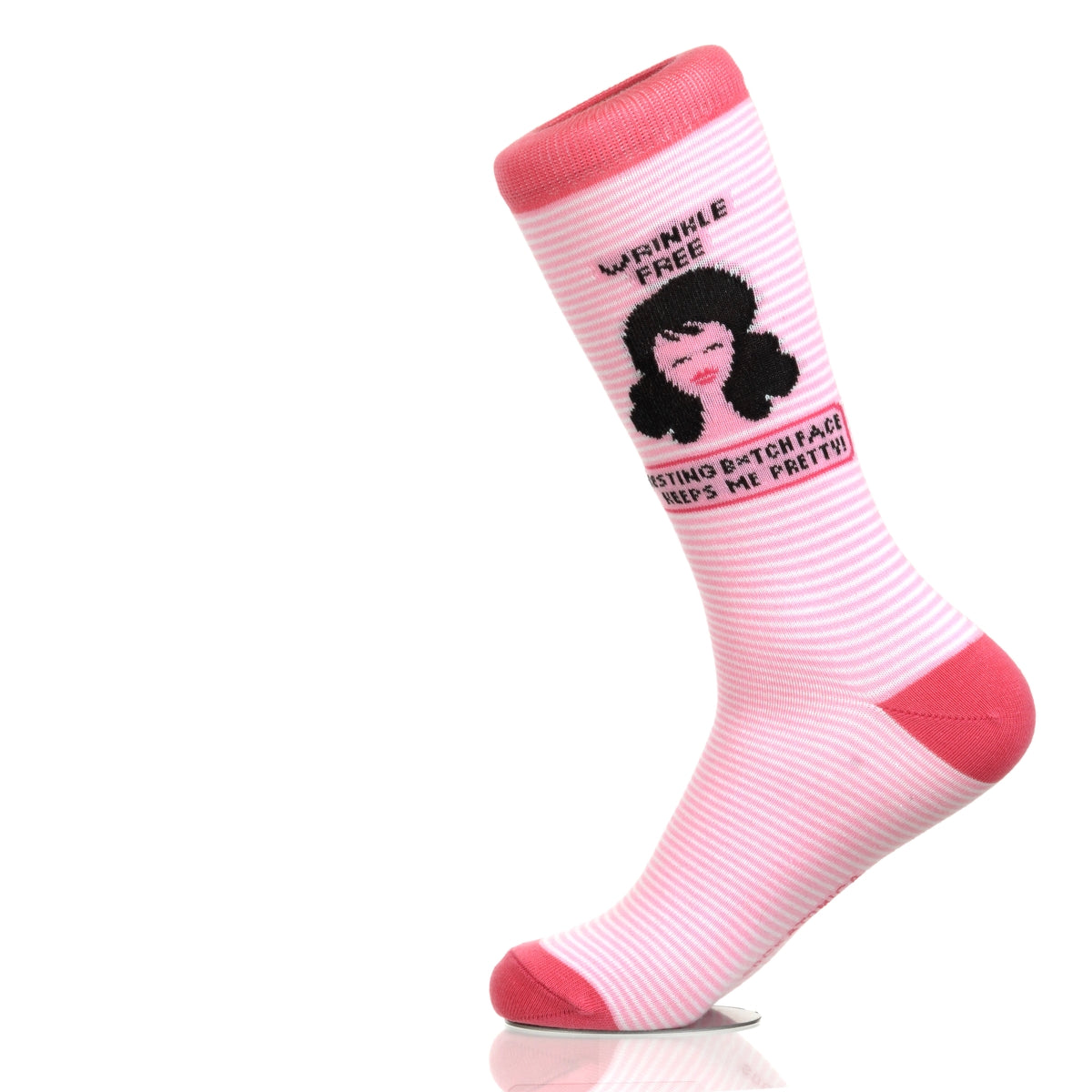 Wrinkle Free Resting B*tch Face – Sock Atomica